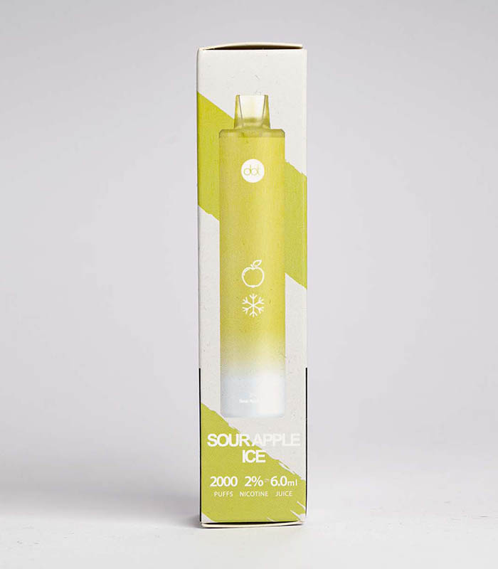 DOT SOUR APPLE ICE 2000 PUFFS - SteamVape Shop