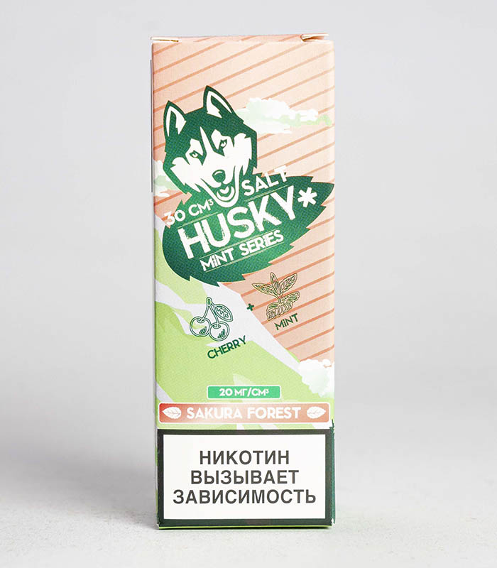 HUSKY MINT SERIES SAKURA FOREST 20MG SALT – Steam Vape Shop