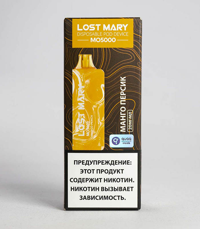 LOST MARY MO 5000 MANGO PEACH - SteamVape Shop